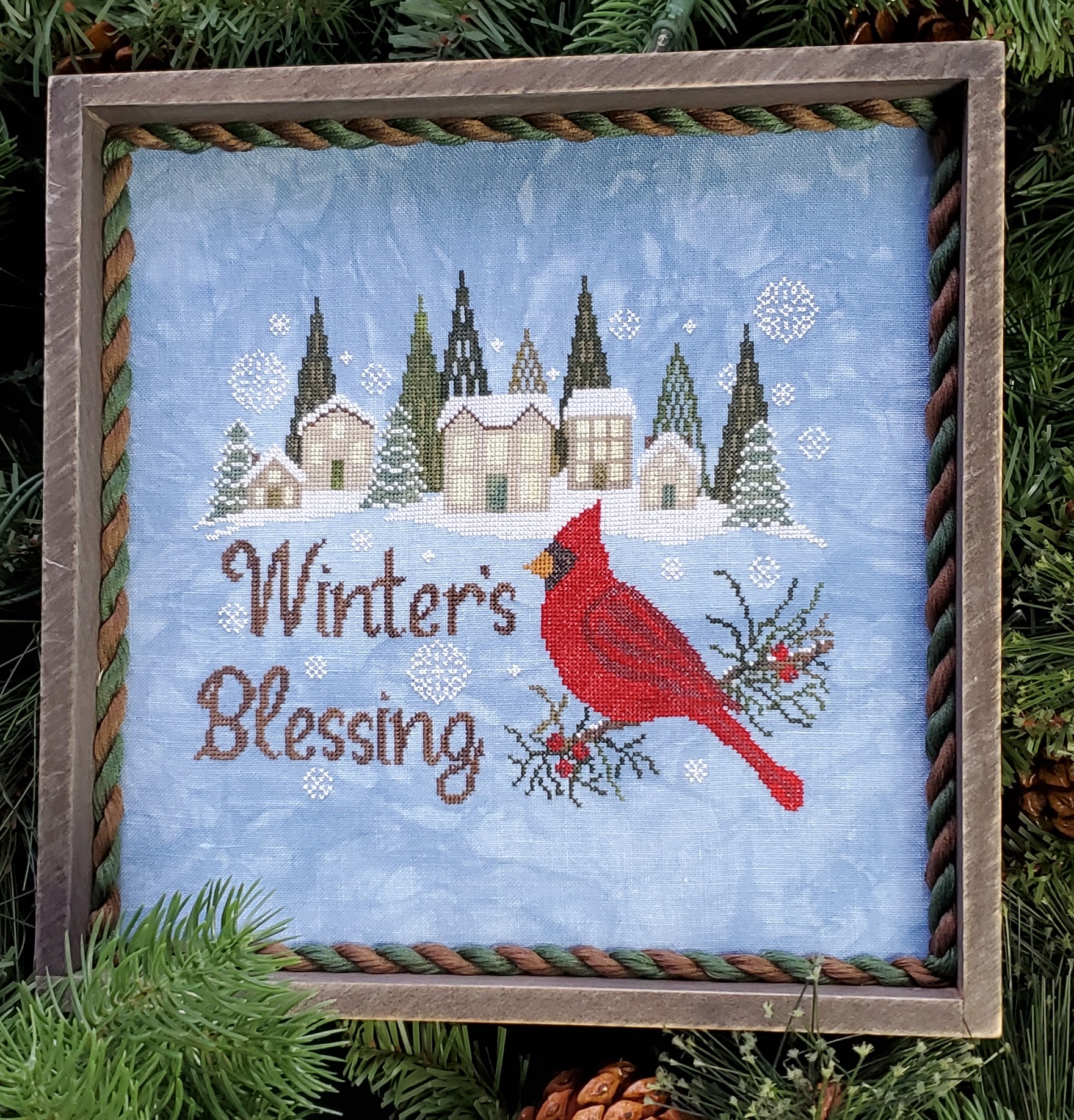 Winter S Blessing Wildflower Stitching
